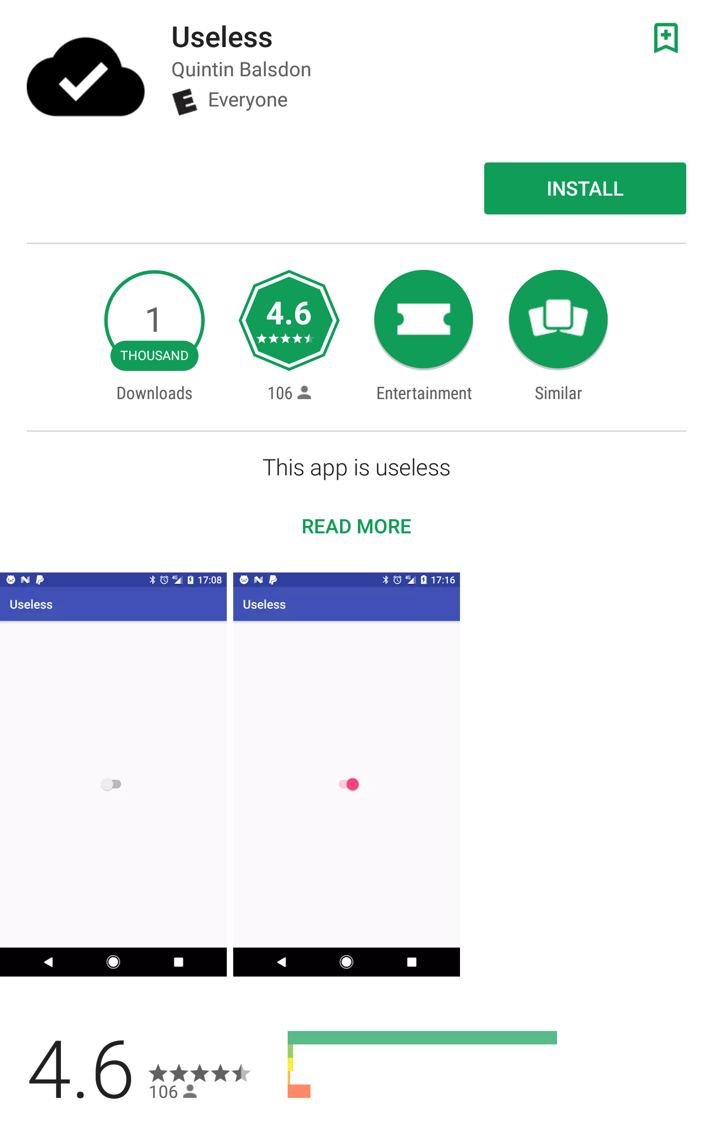 a useless Android app | Scrolller