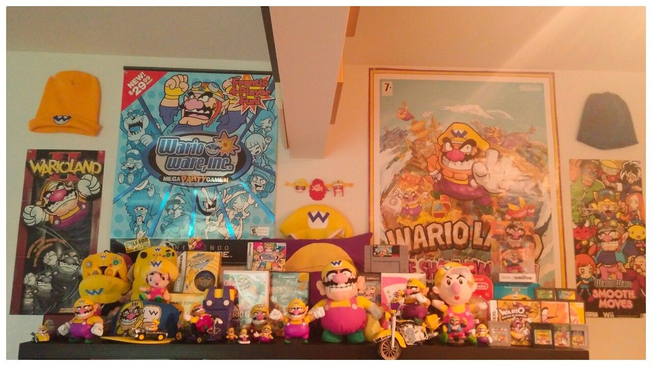 A VERY outdated photo of my Wario Collection | Scrolller