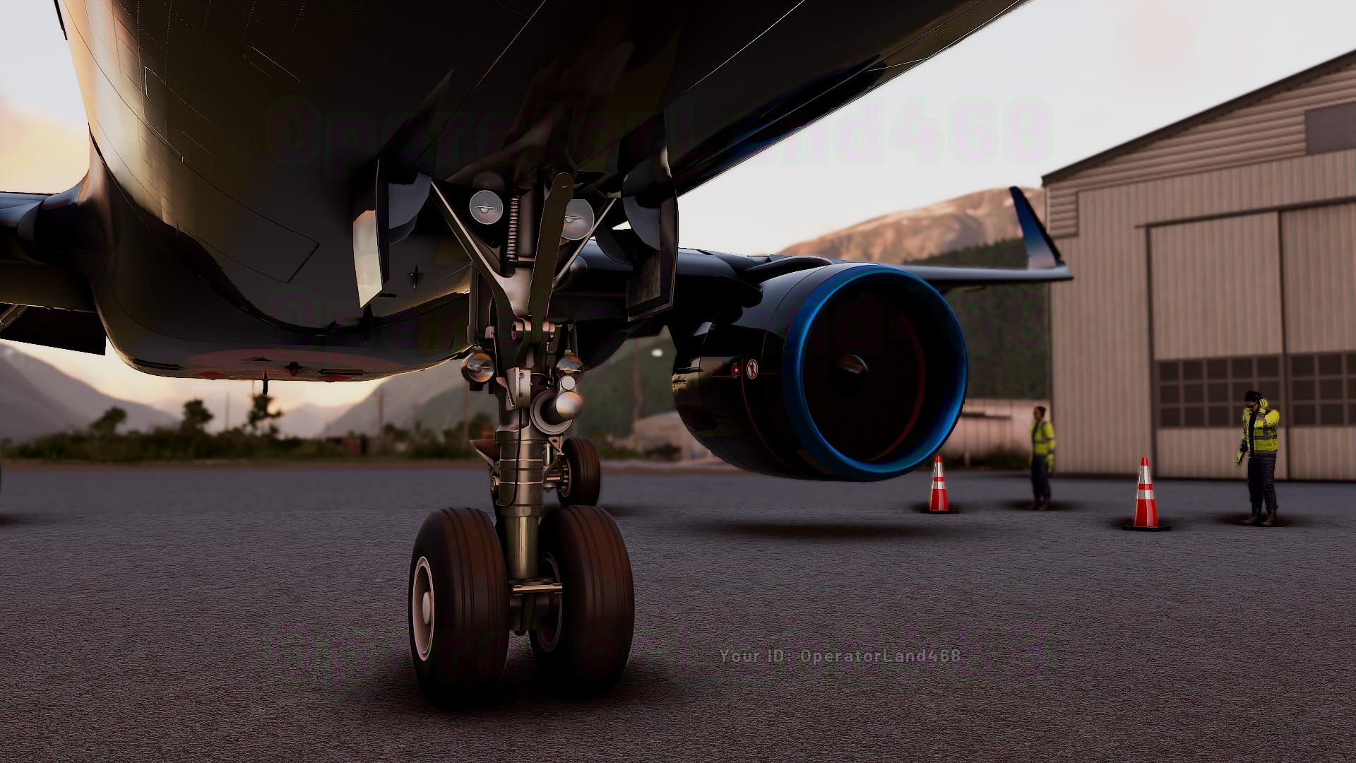 A320 with a dark livery | Scrolller