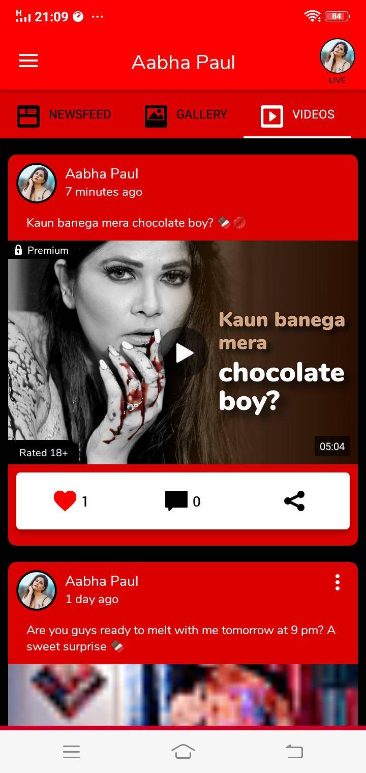 Aabha Darling ka New video Aaya hai Bhaiyo link mile to share zaroor krna plz | Scrolller