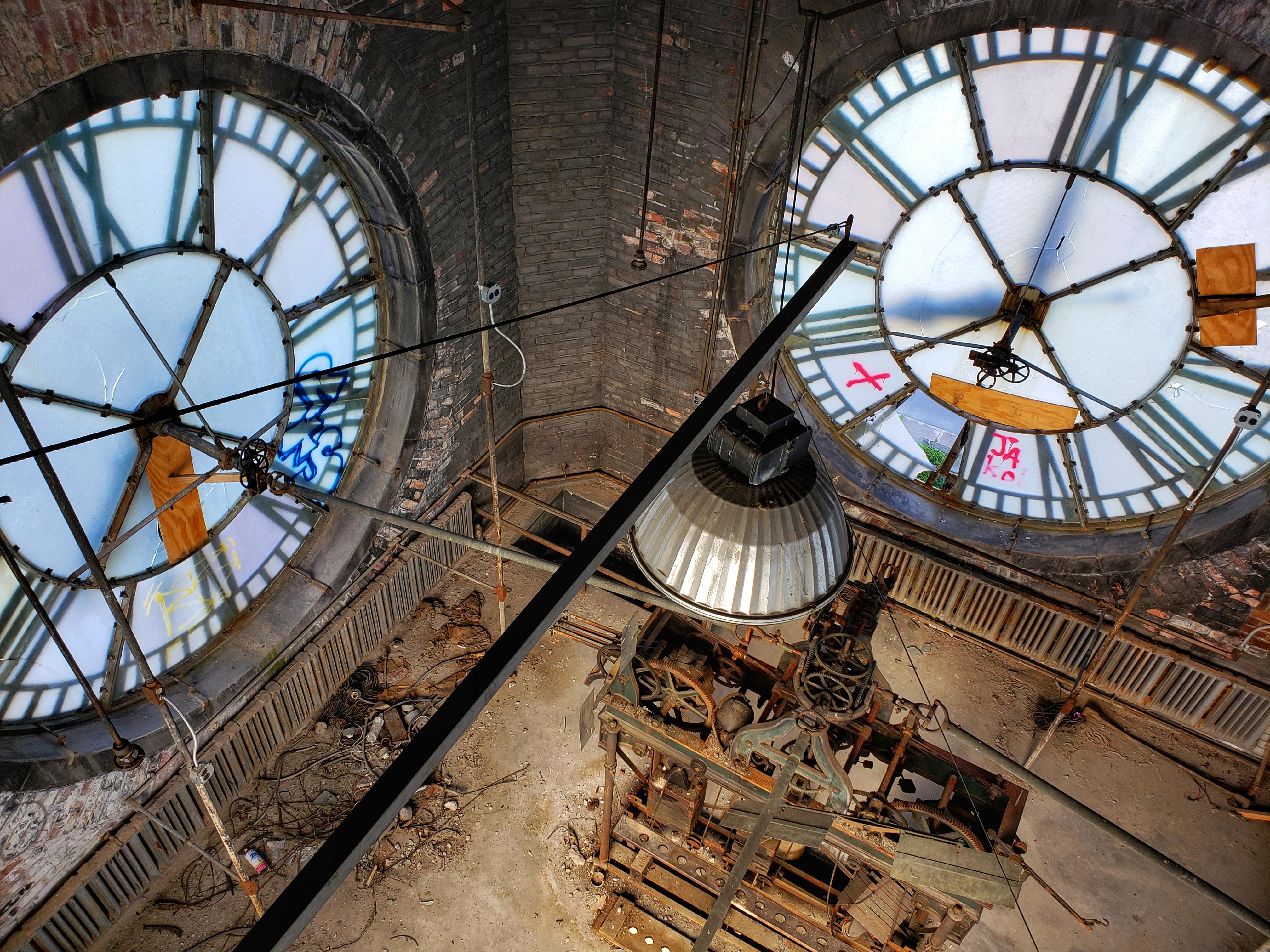 Abandoned Clock Tower | Scrolller