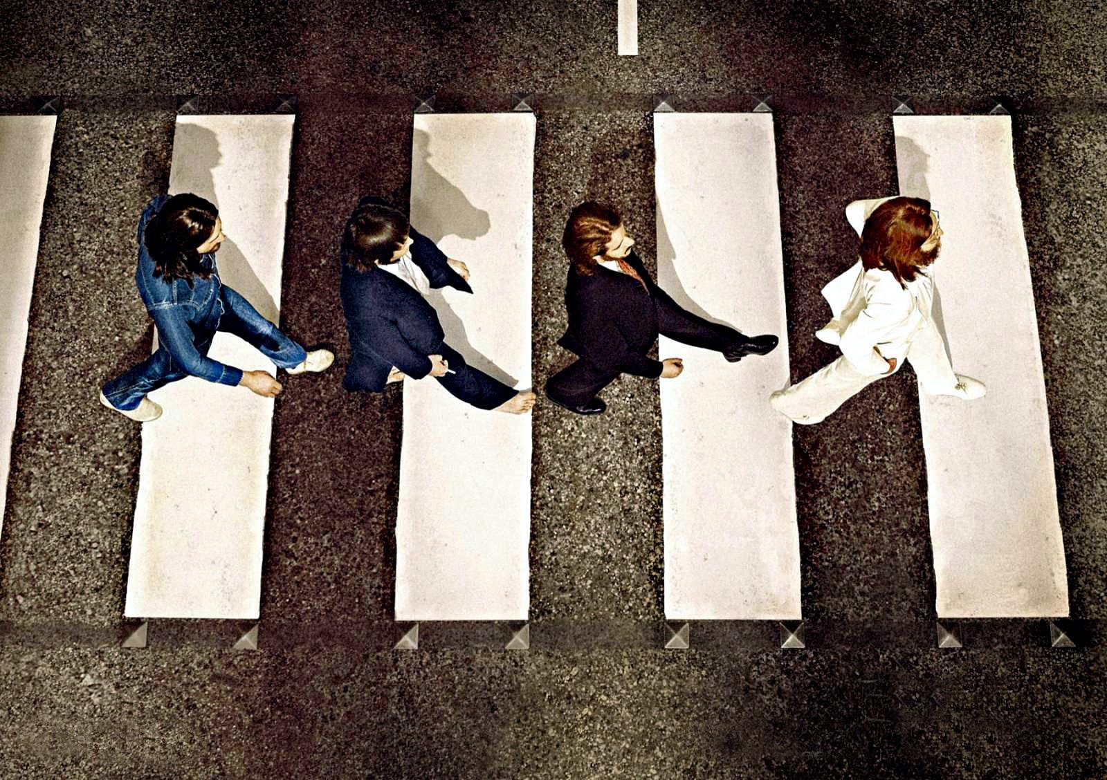 Abbey Road from above | Scrolller
