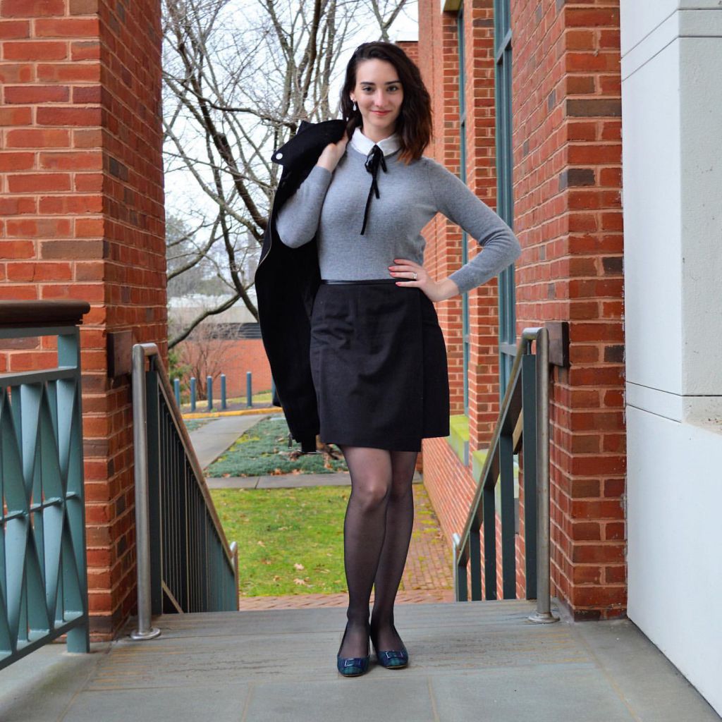 Abby needs to get her pantyhose torn and gangbanged in this outfit | Scrolller