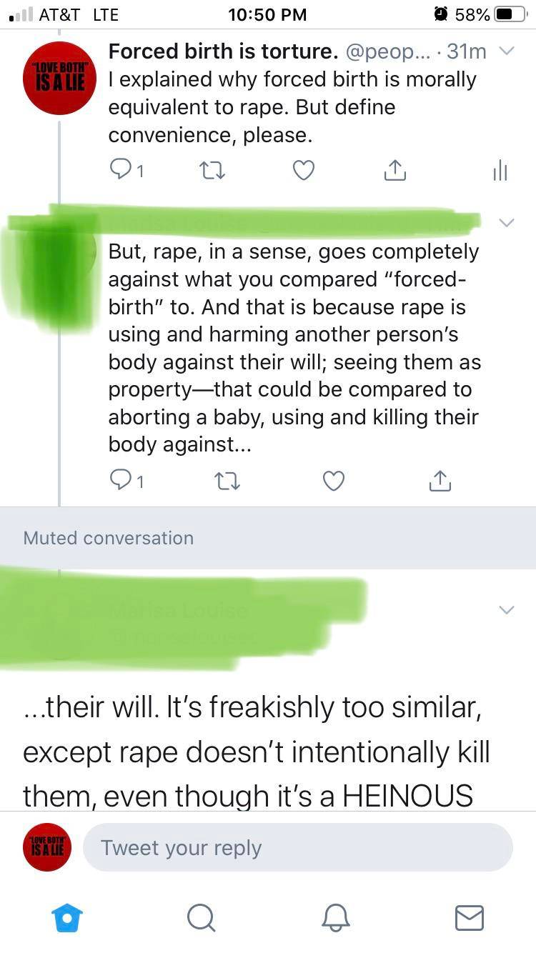 Abortion rapes the fetuses, you guys. | Scrolller
