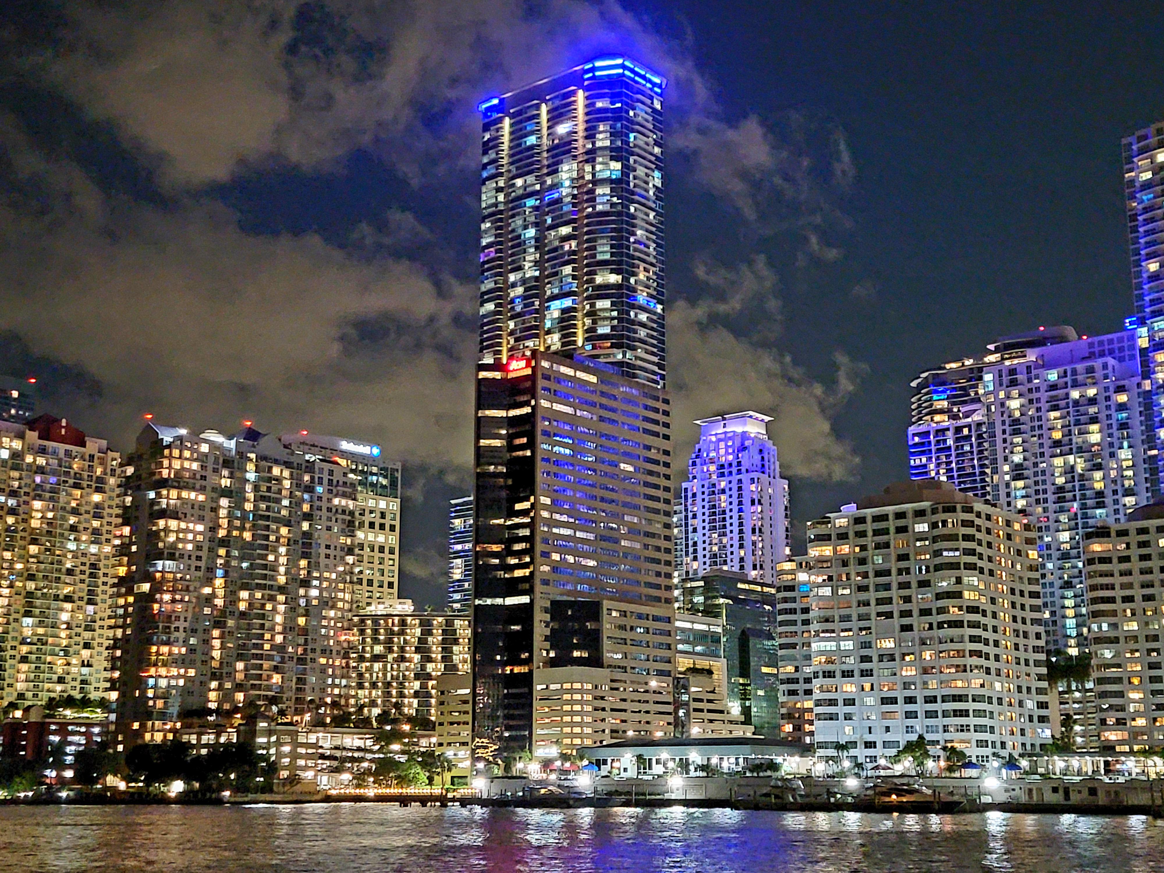 About walking around Brickell Key last night... | Scrolller