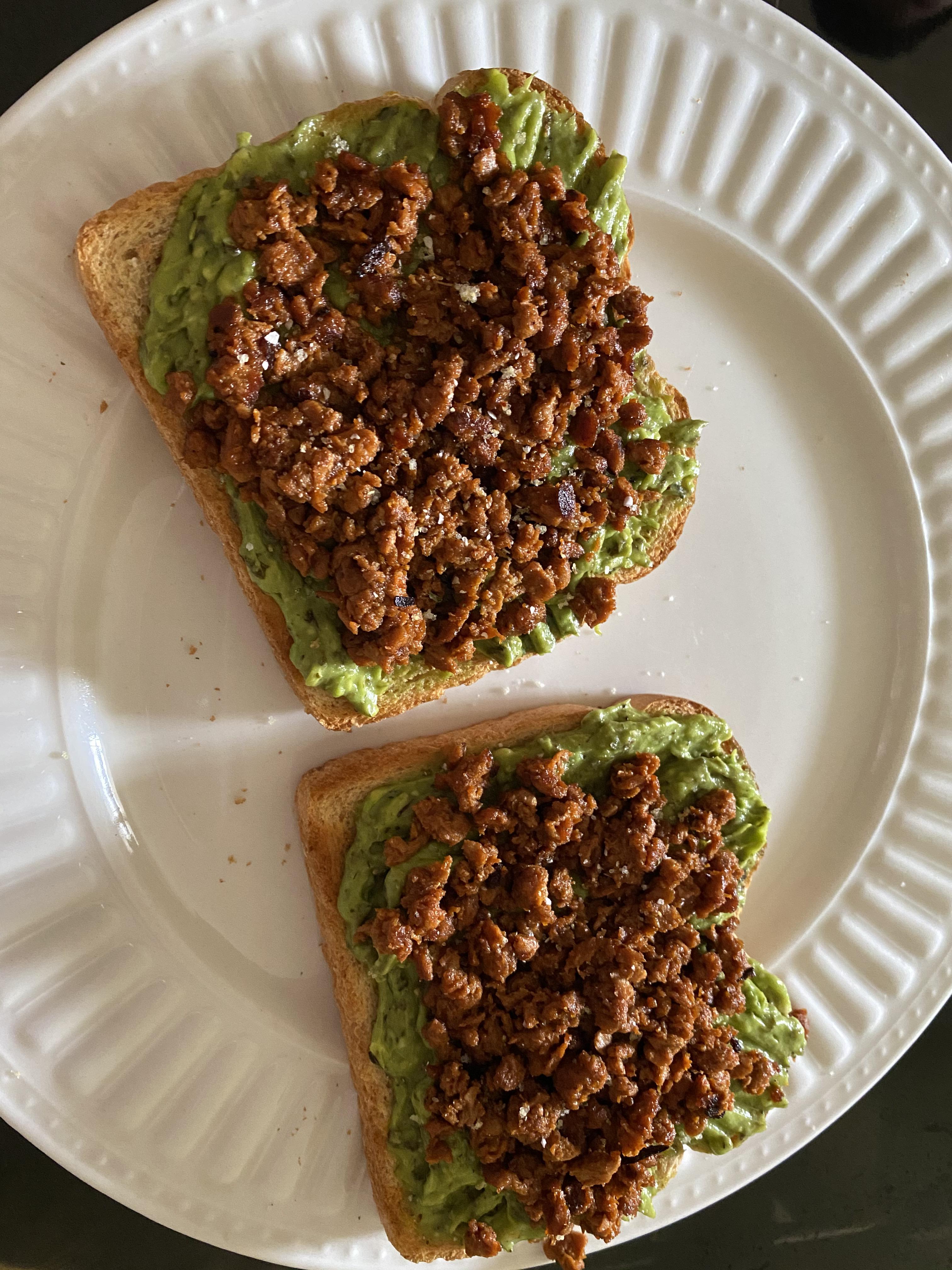 ABV Avocado Toast with Soy Chorizo hehe | Scrolller