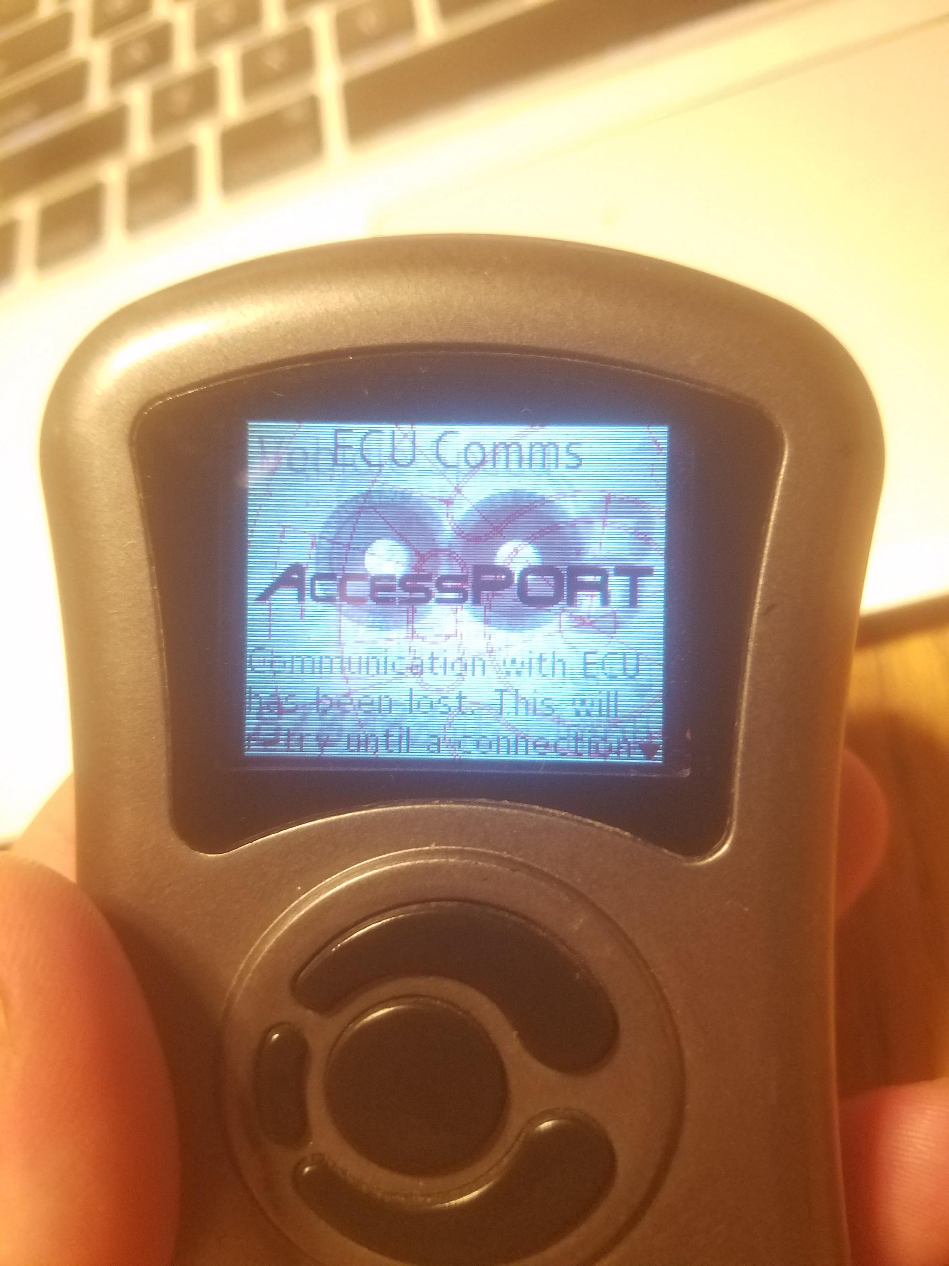 Accessport v2 Issue [help] | Scrolller