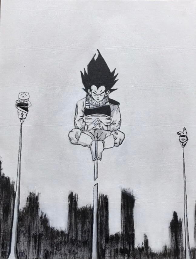 Acrylic painting Fan art I just finished | Scrolller