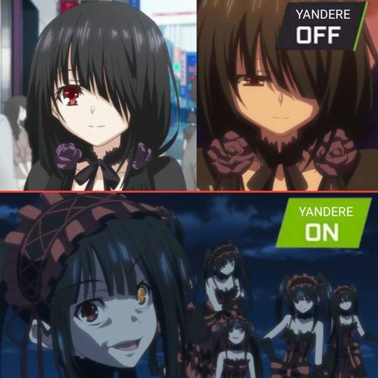 Activate the Yandere feature for a more tense sensation. | Scrolller