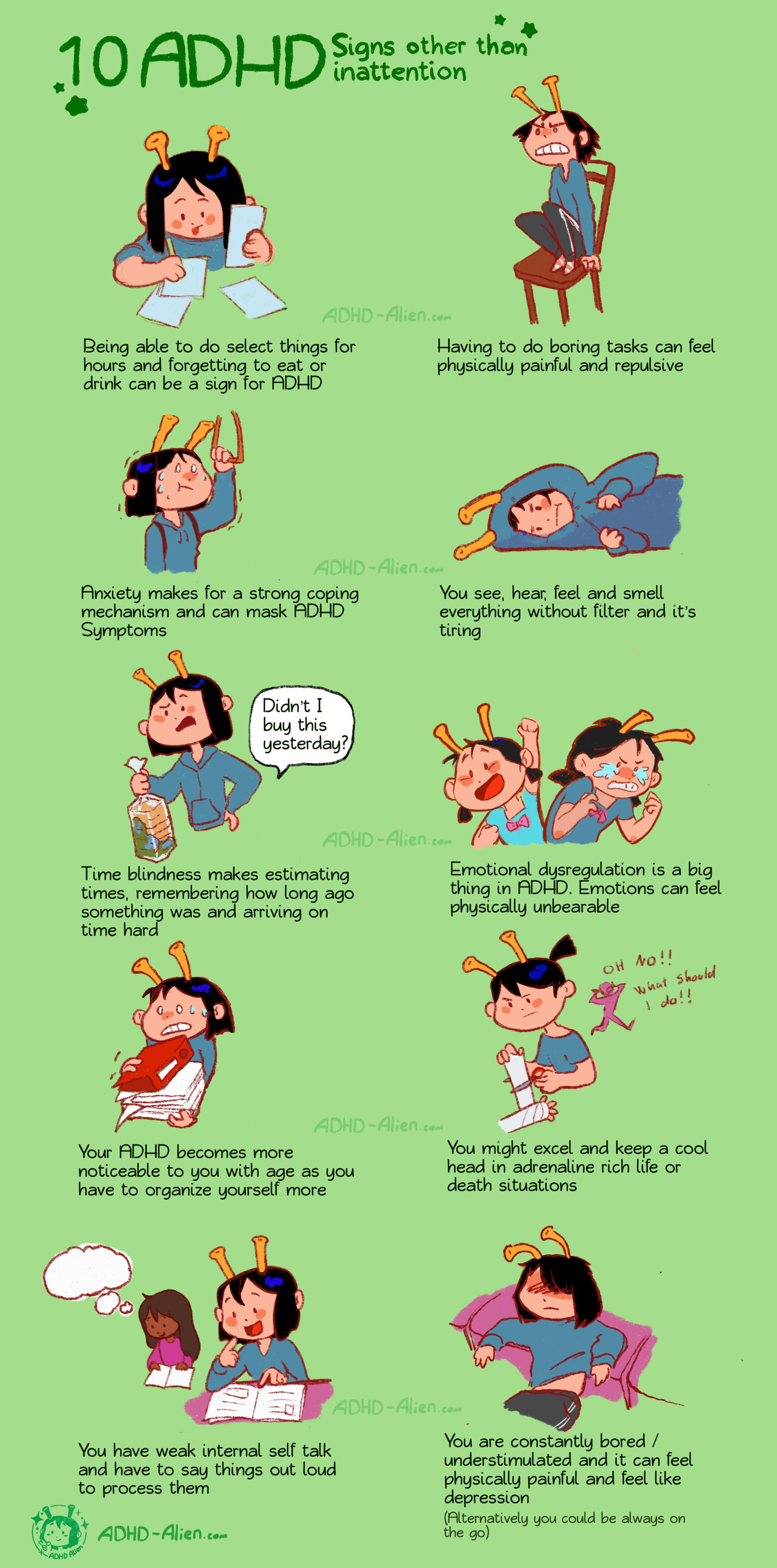 ADHD is much more than just about inattention | Scrolller