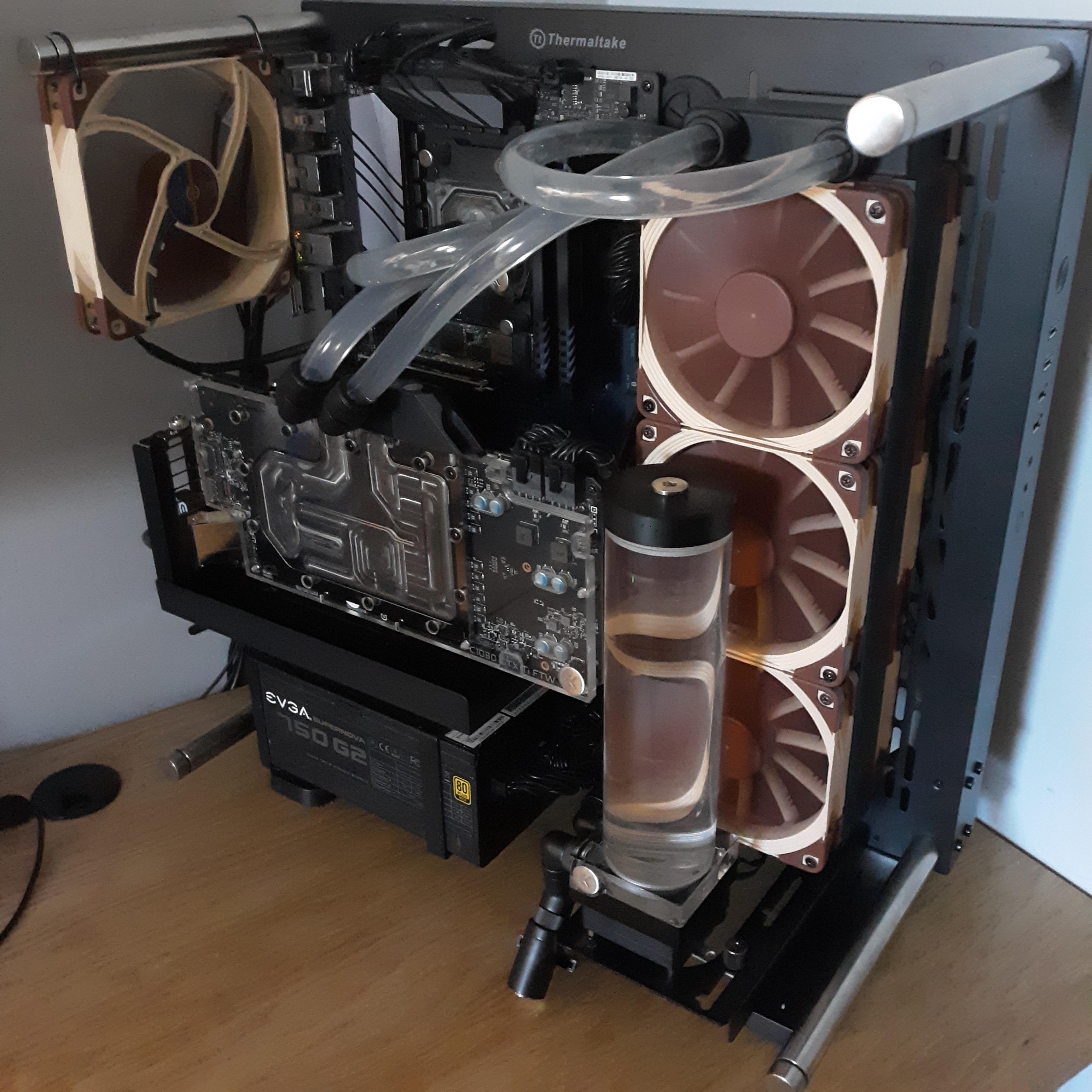 Adjusted some tubes and went with clear coolant | Scrolller