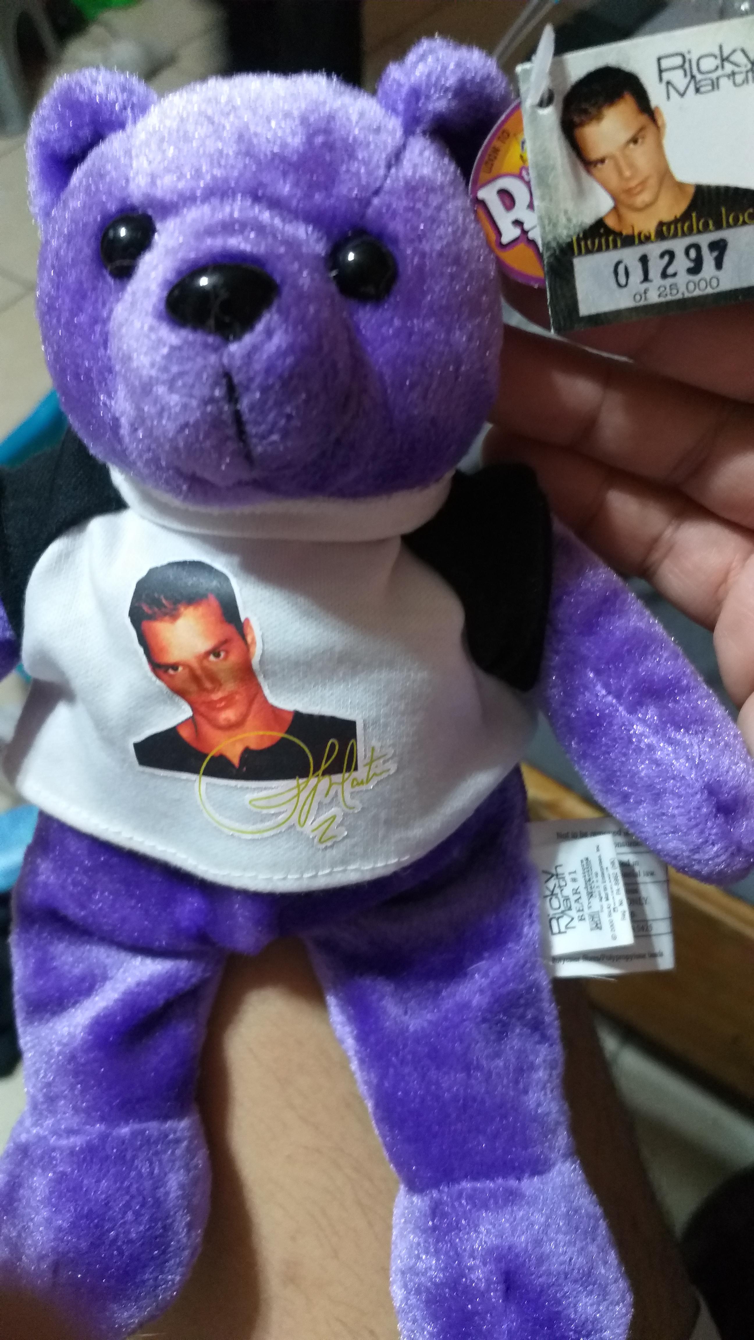 Adorable Ricky Martin Rare Bear :3 | Scrolller