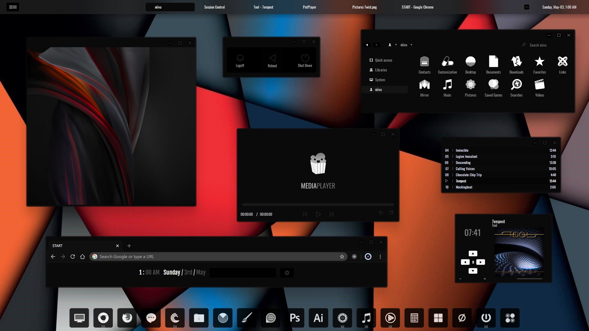 ADT -All Dark Theme | Scrolller