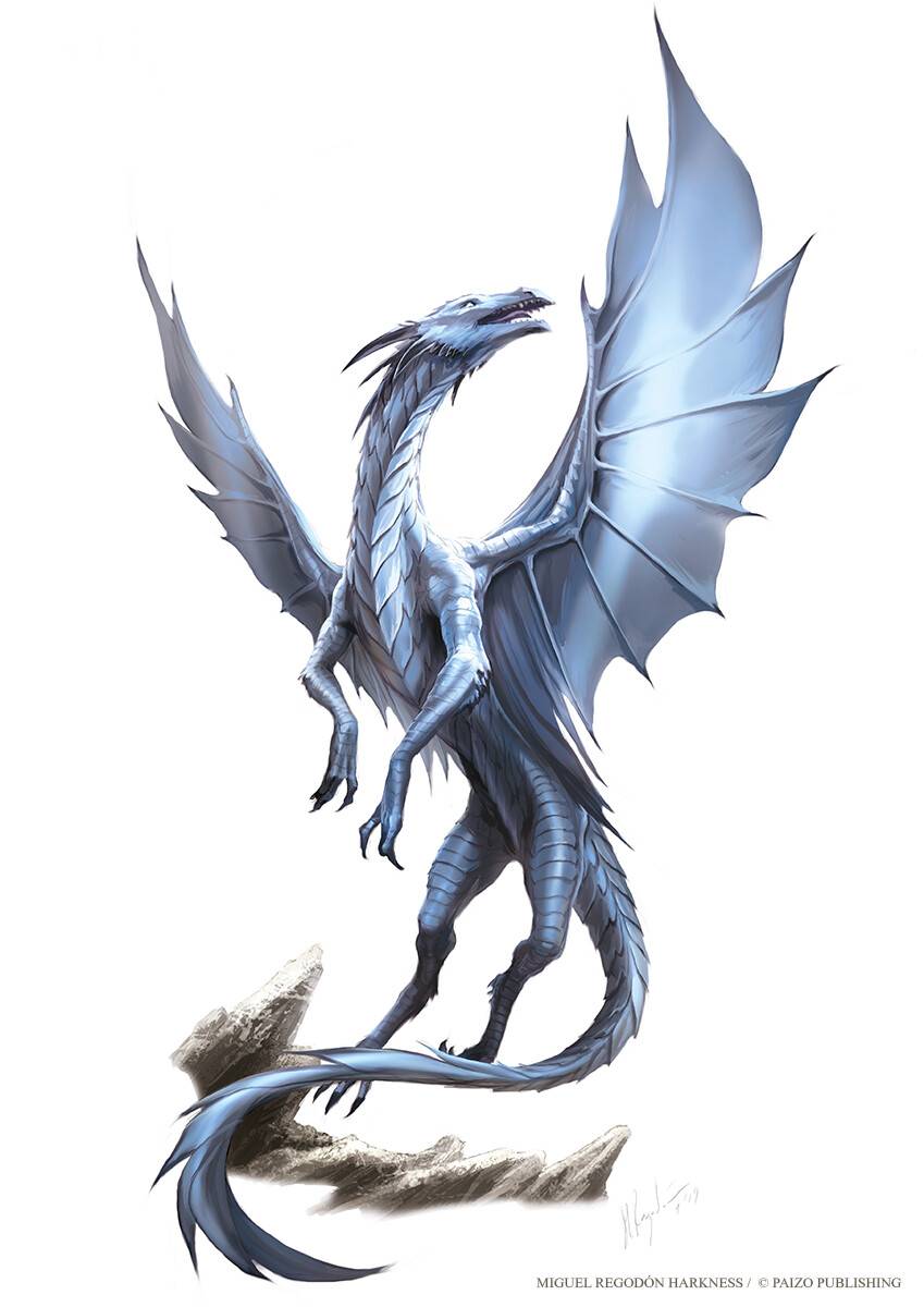 Adult Silver Dragon by Miguel Regodón Harkness | Scrolller Adult Silver Dragon by Miguel Regodón Harkness | Scrolller