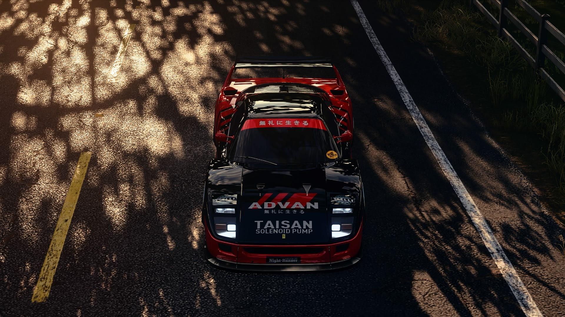 Advan liveried ferrari f40 | Scrolller