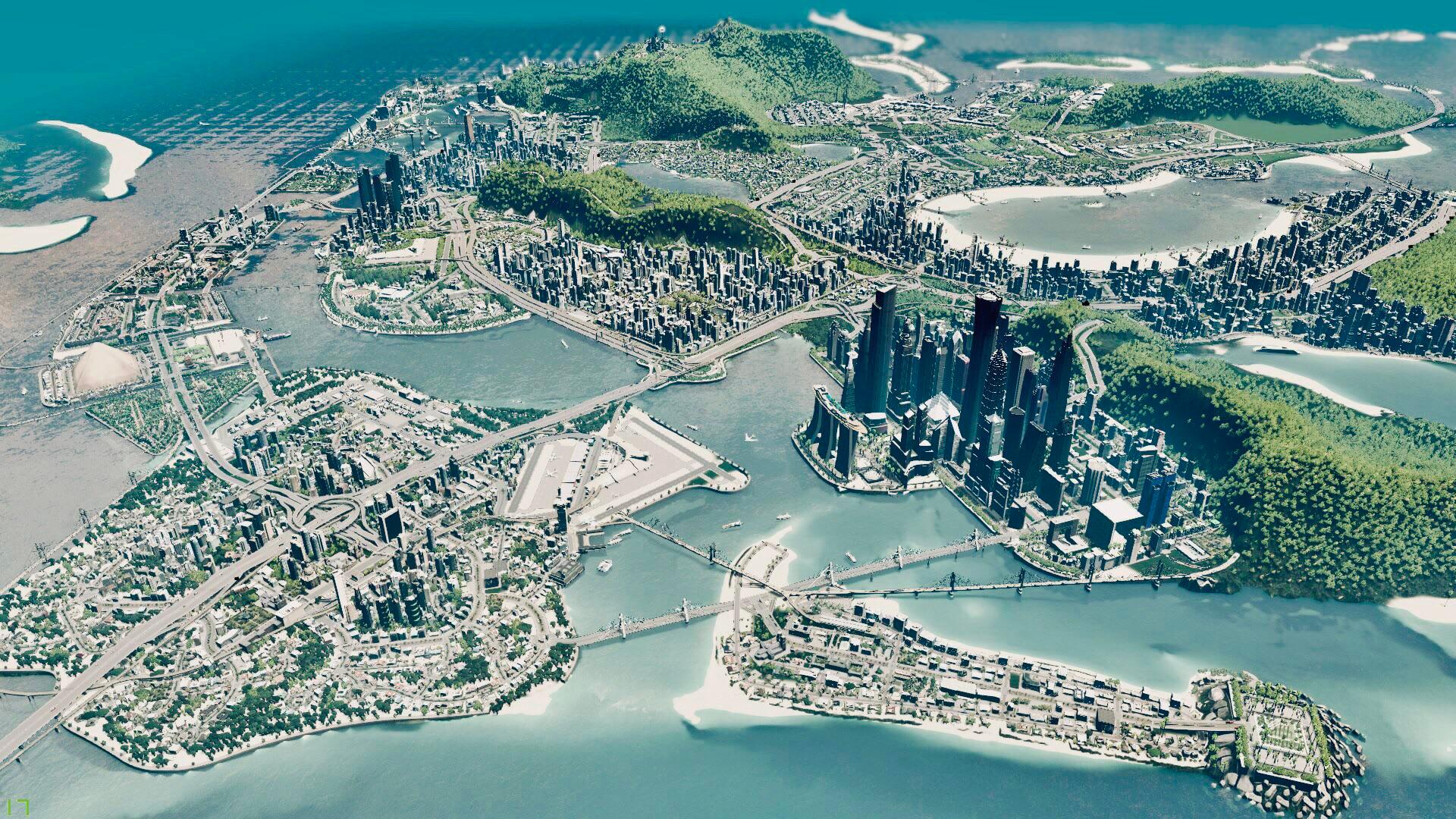 Aerial view of my 170k city | Scrolller