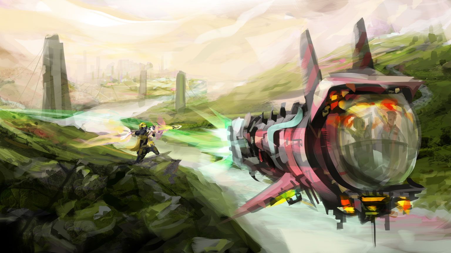 Aerospaceship Rocket Ambush, by Pymous | Scrolller