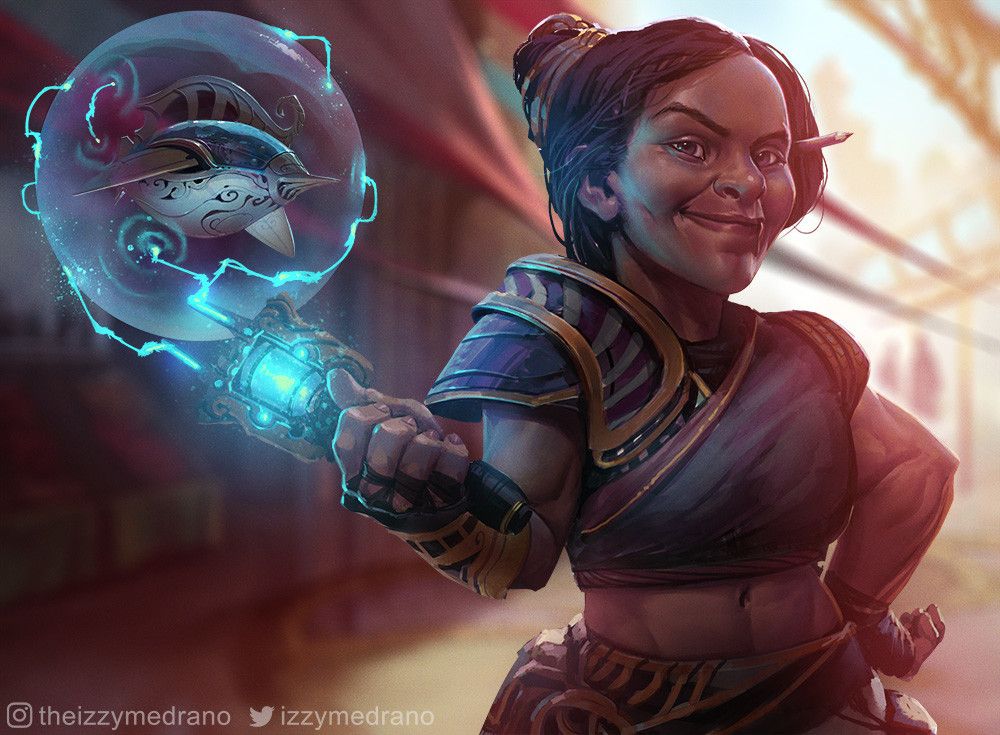 Aethershield Artificer by Izzy Medrano | Scrolller