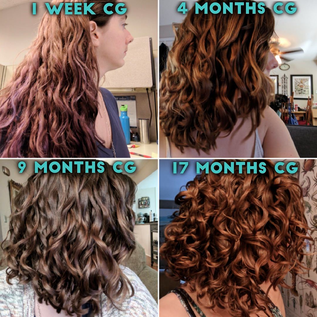 After 1.5 years on my curly hair journey... Here's my progress pic! 💕 ...