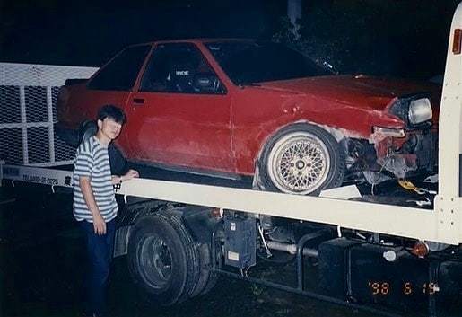 After a slight collision at the touge | Scrolller