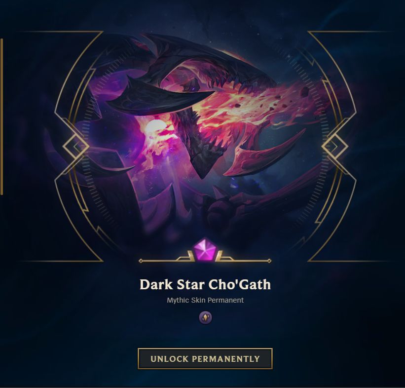 After a year of saving up and Cho being my toplane main, I have finally ascended! | Scrolller