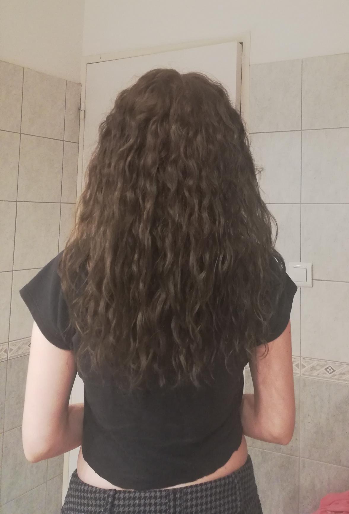 after Aphogee protein treatment...my previously bleached damaged hair feels softer, stronger ans ...