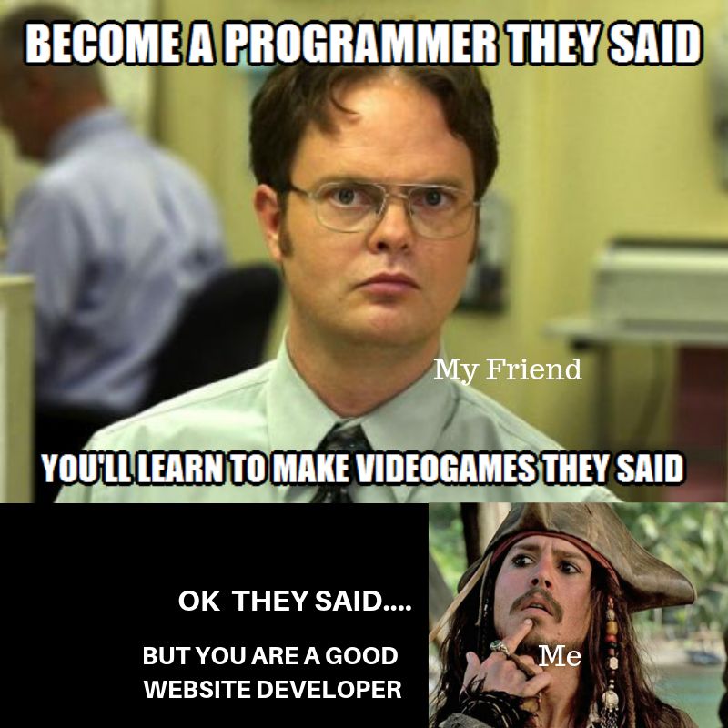 After Learning Programming My Friend- -----Asking Me ----He want to ...