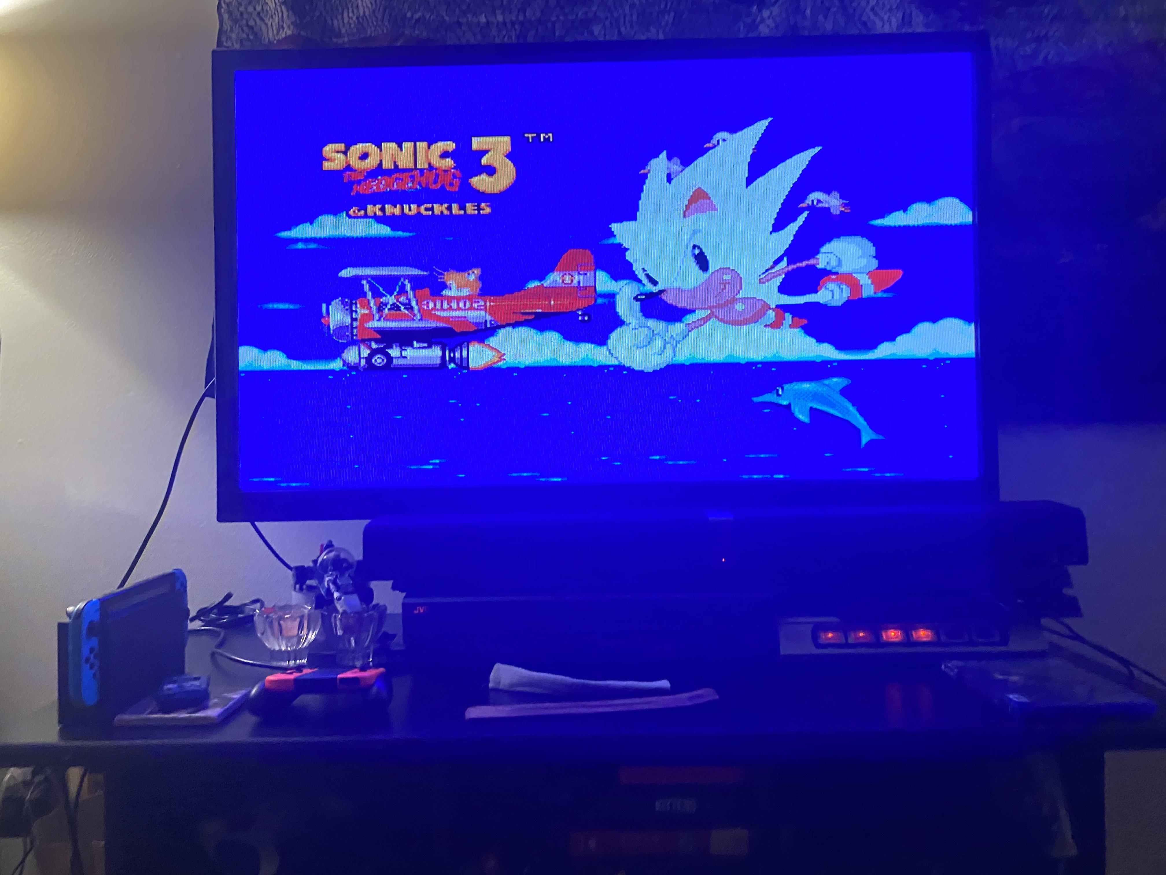 After playing Sonic 3 (&Knuckles) for 26 years I have finally beaten it with all of the emeralds ...