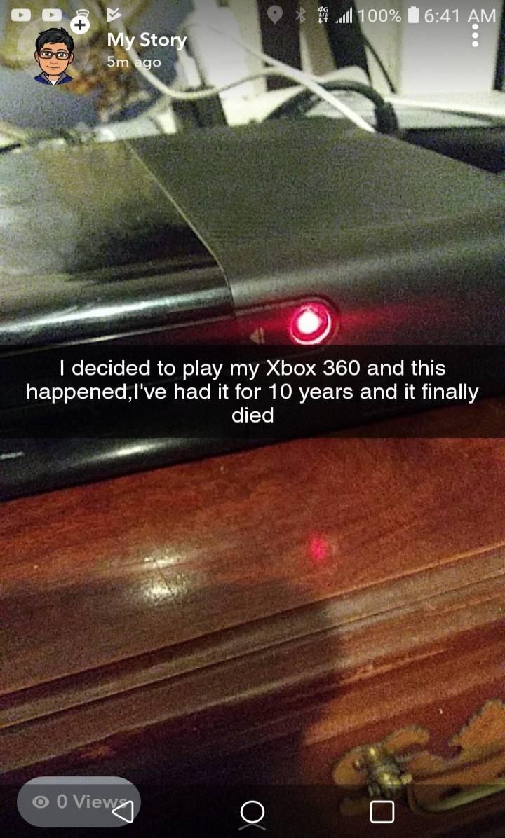 After years of having it,my Xbox 360 finally died | Scrolller