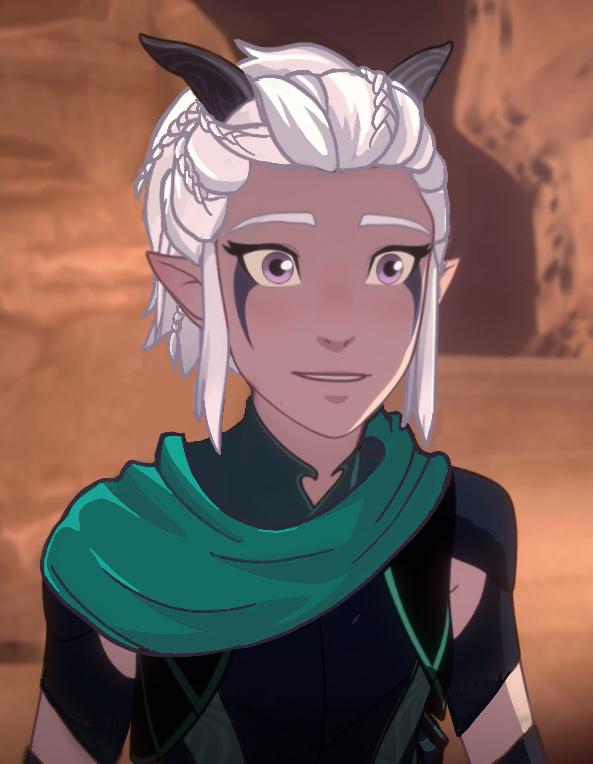 Aged Up Rayla Scrolller