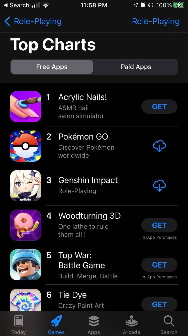 Ah yes, “Acrylic Nails!” the number one RPG | Scrolller