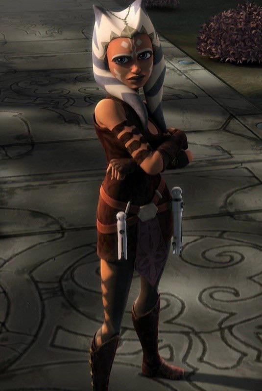 Ahsoka Tano pose (Clone Wars) | Scrolller