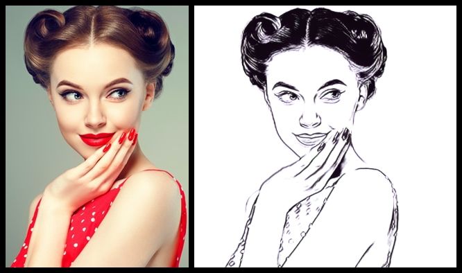 AI generated ArtLine, Create Amazing Line Art Portraits. | Scrolller