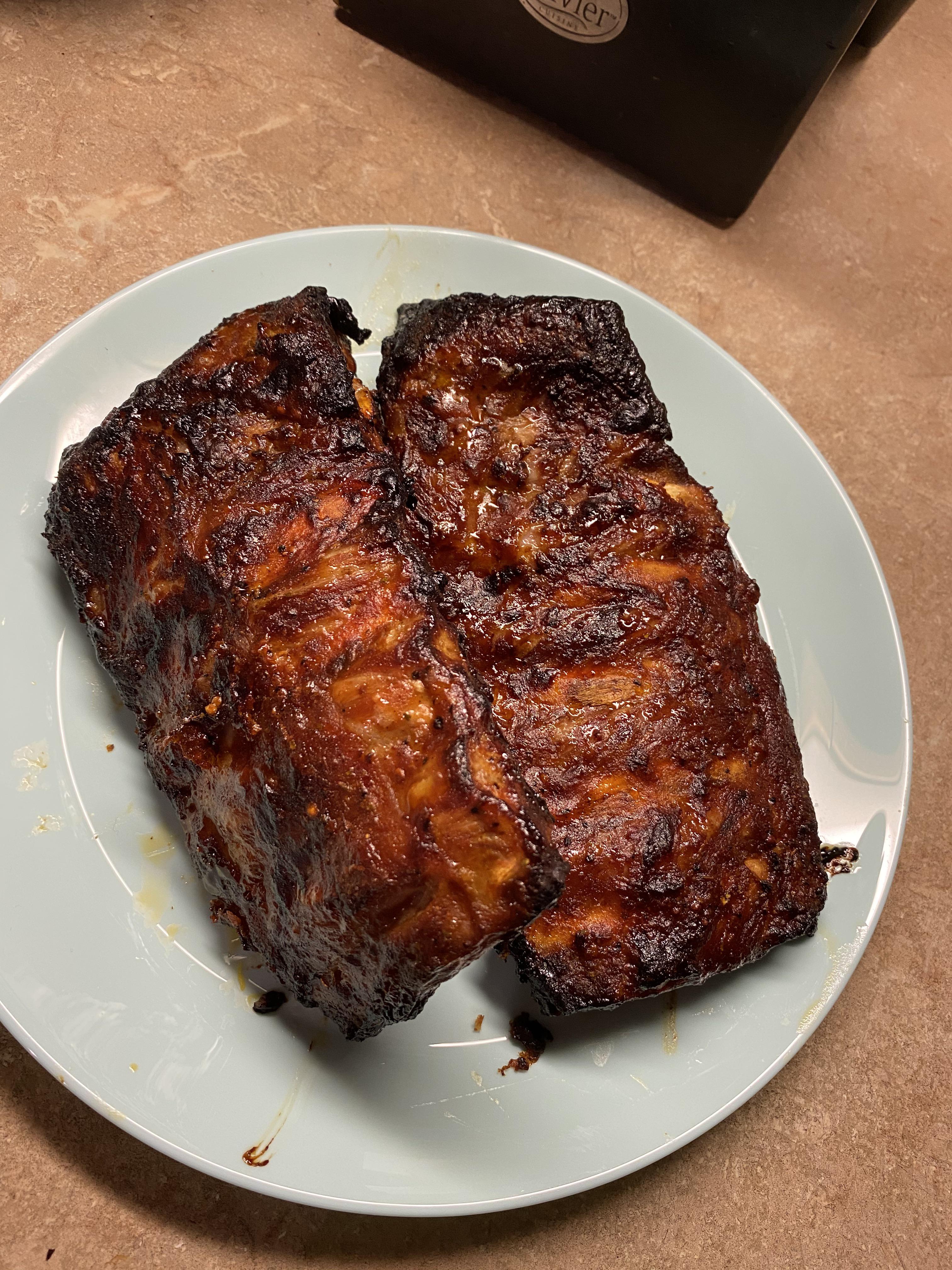 Air fryer baby-back ribs | Scrolller