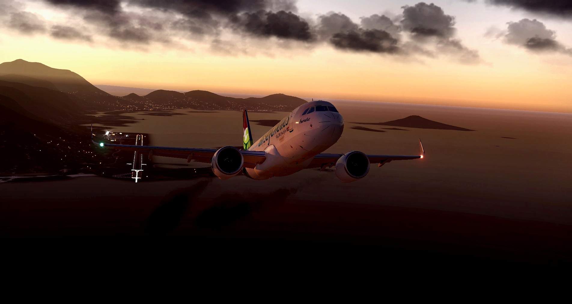 Airbus A320 Departs from FSIA Seychelles International Airport | Scrolller