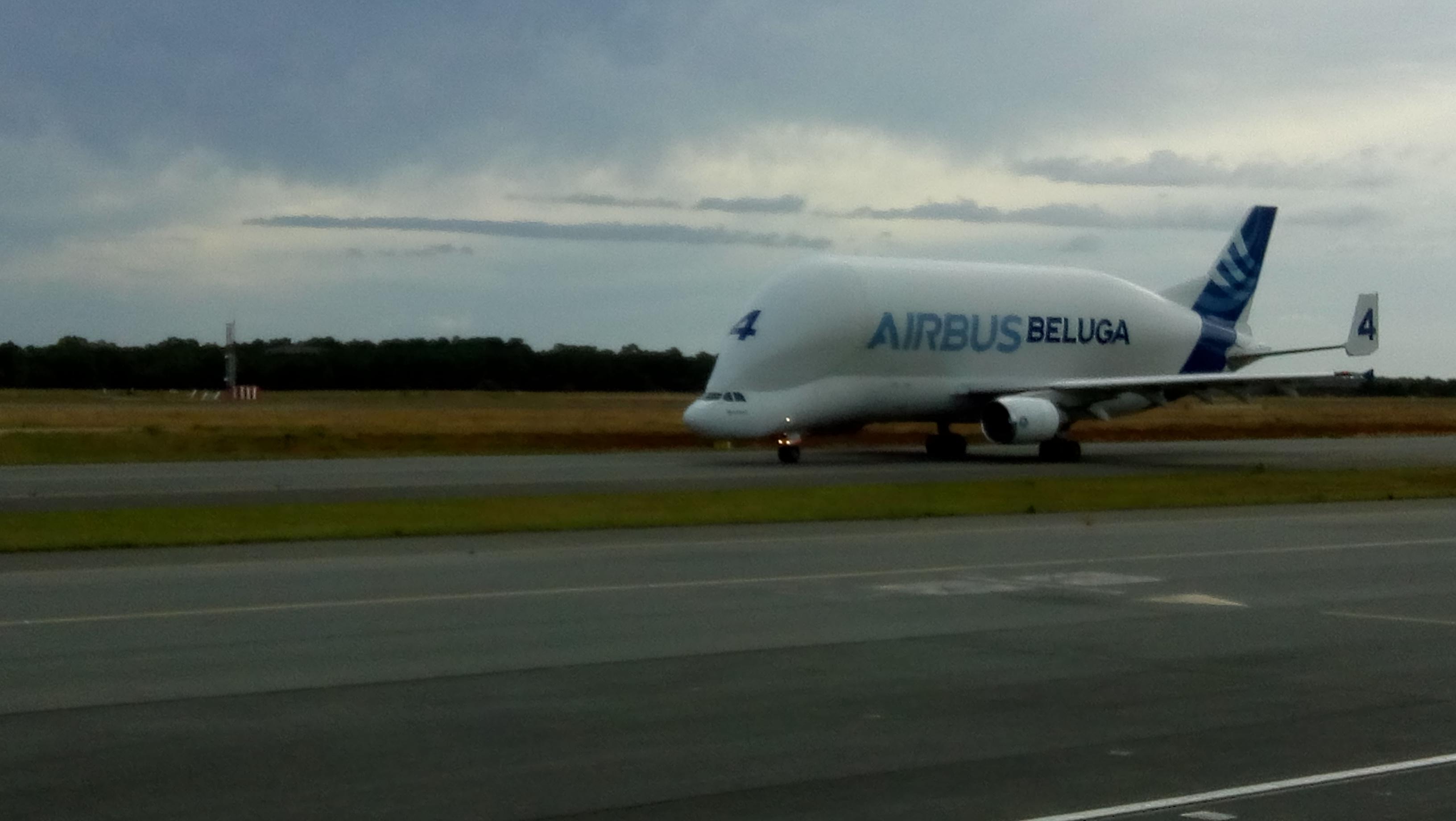 Airbus Beluga at Bordeaux Airport | Scrolller