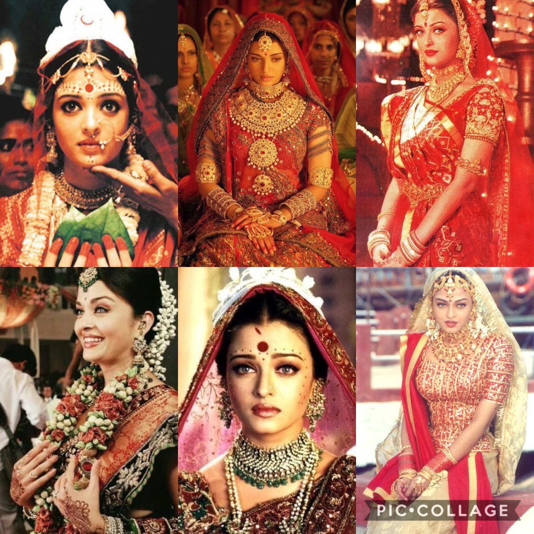 Aishwarya Rai's bridal looks in her films | Scrolller