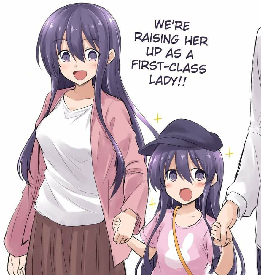 Akatsuki with her daughter | Scrolller