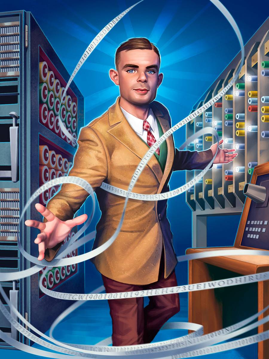 Alan Turing by George Doutsiopoulos | Scrolller