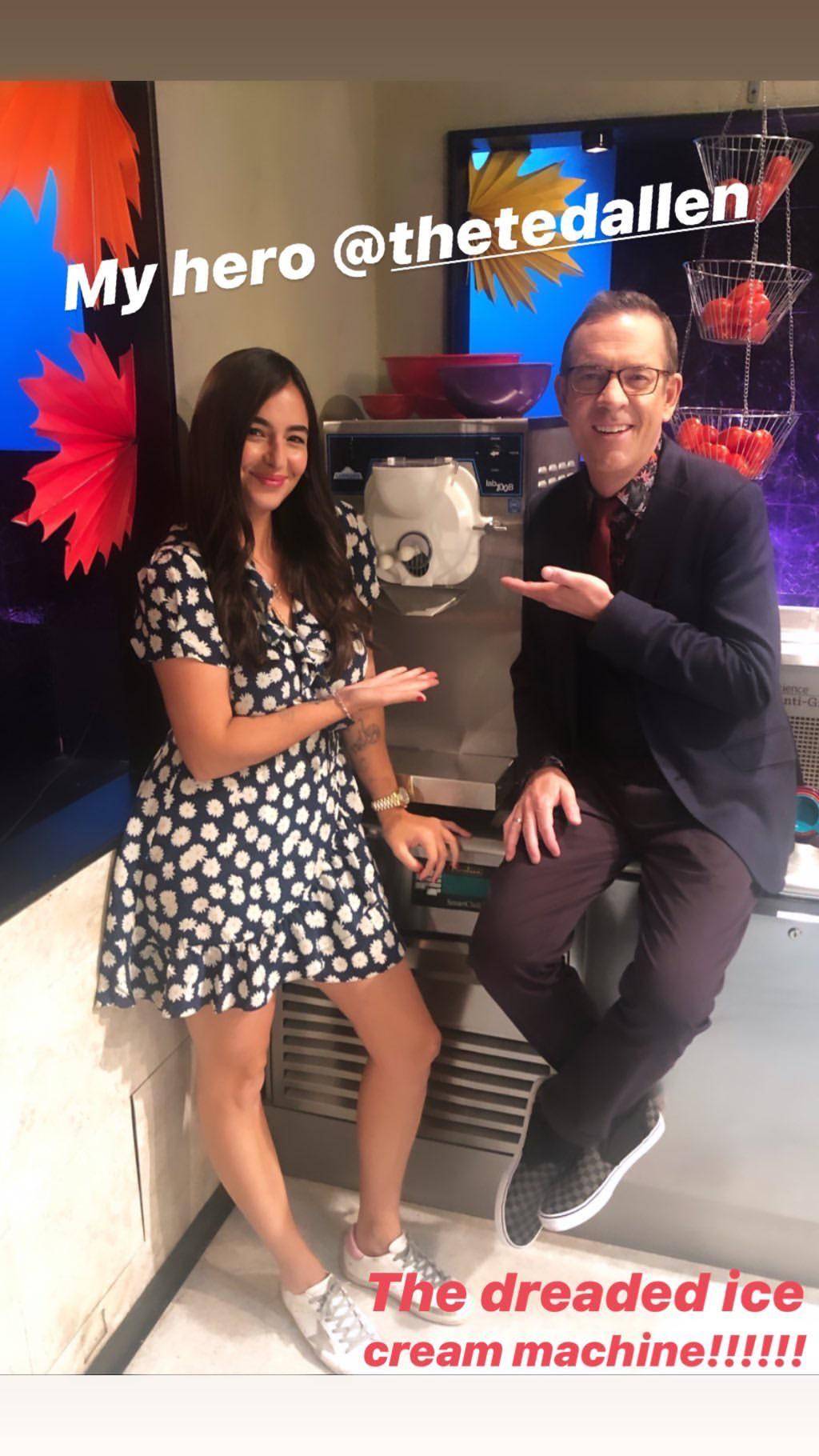 Alanna with Ted Allen | Scrolller