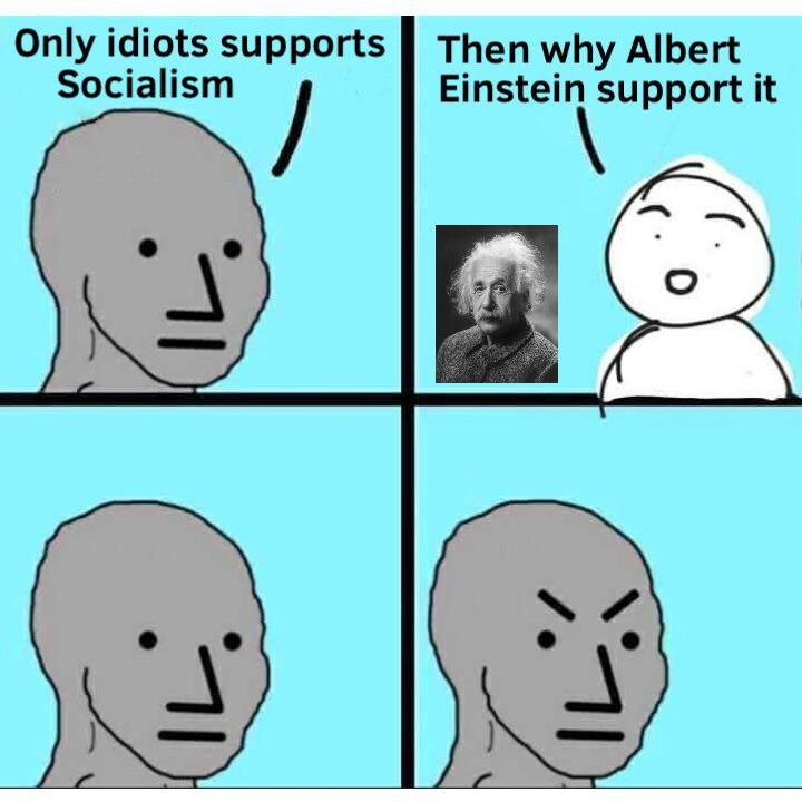 Albert Einstein is our comrade | Scrolller