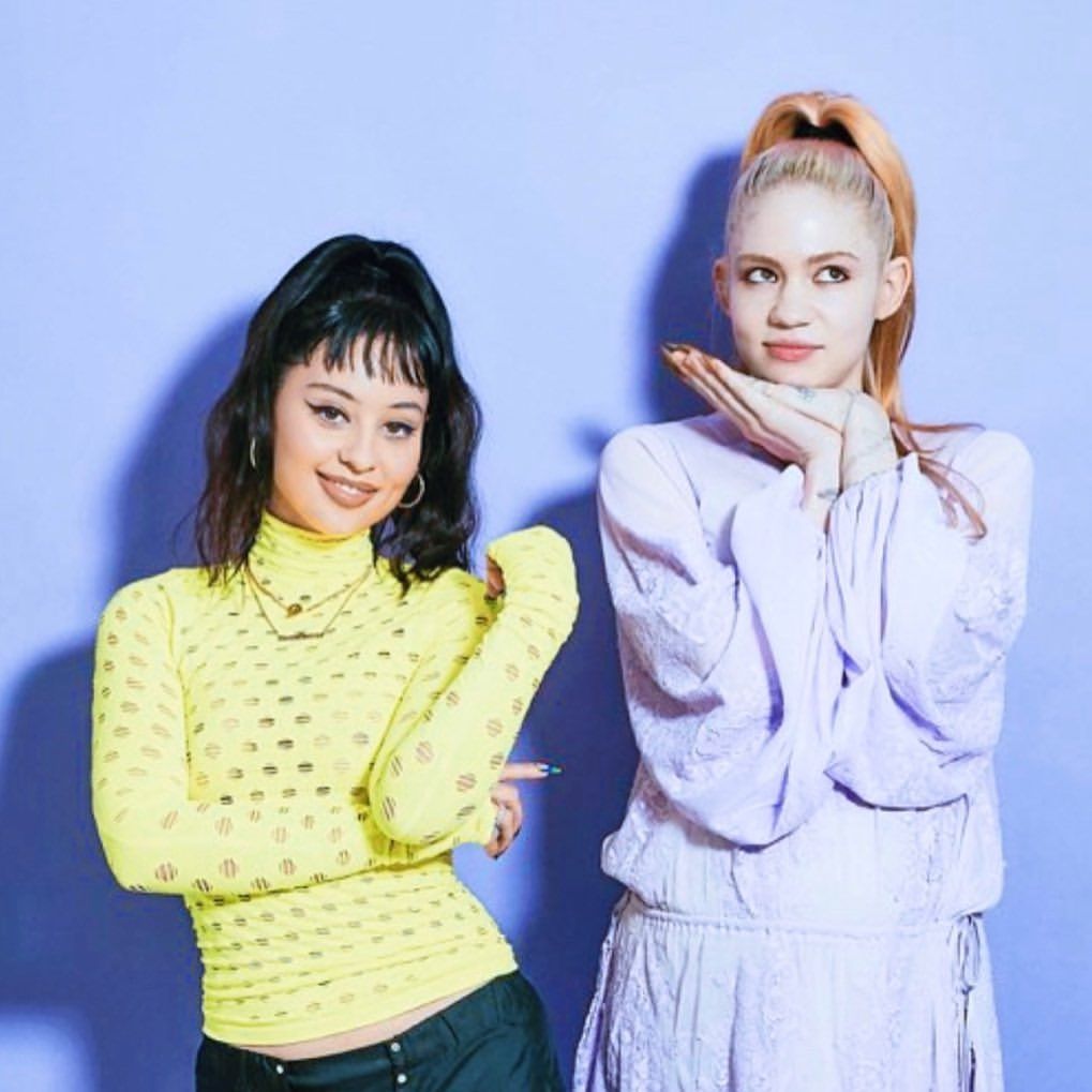 Alexa Demie and Grimes | Scrolller