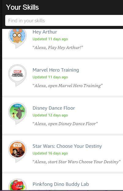 Alexa is adding FreeTime skills that I cannot remove | Scrolller