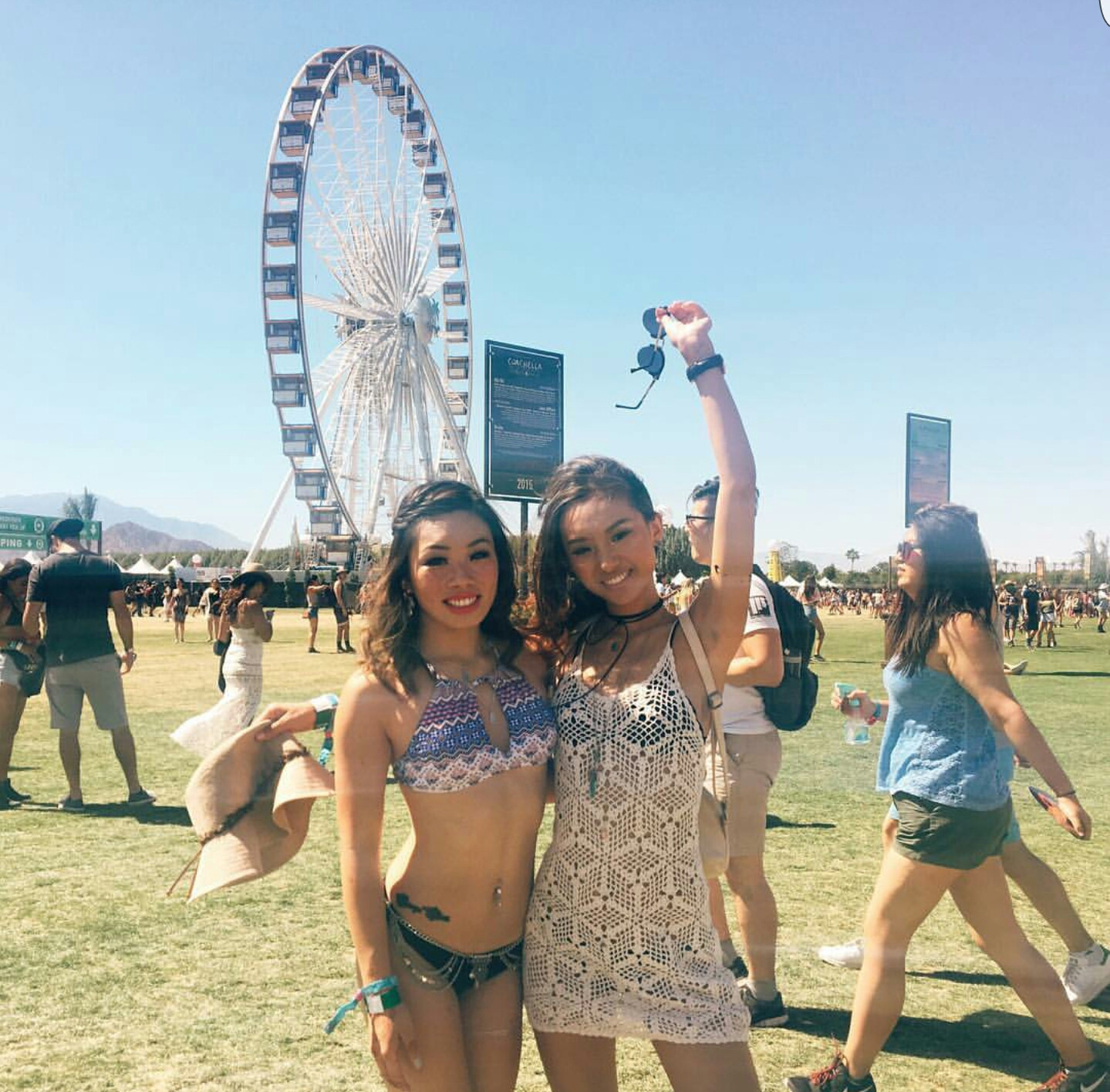 Alina Li at Coachella April 2016 | Scrolller