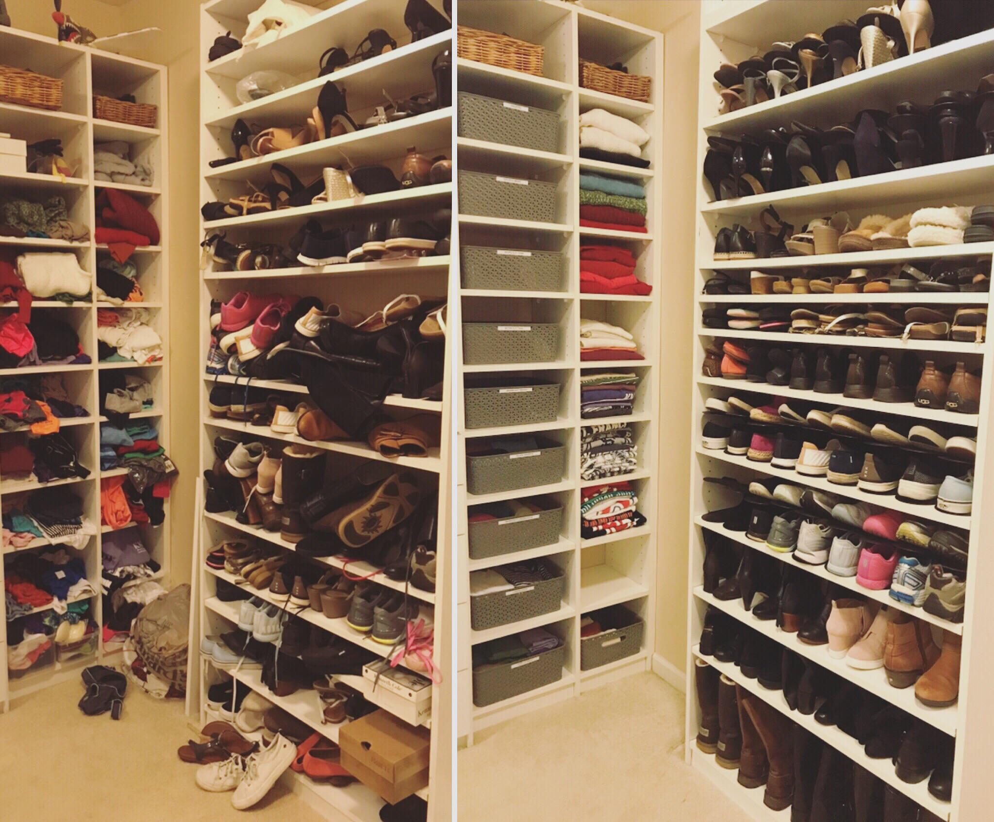 All in a days work! Closet organization complete | Scrolller