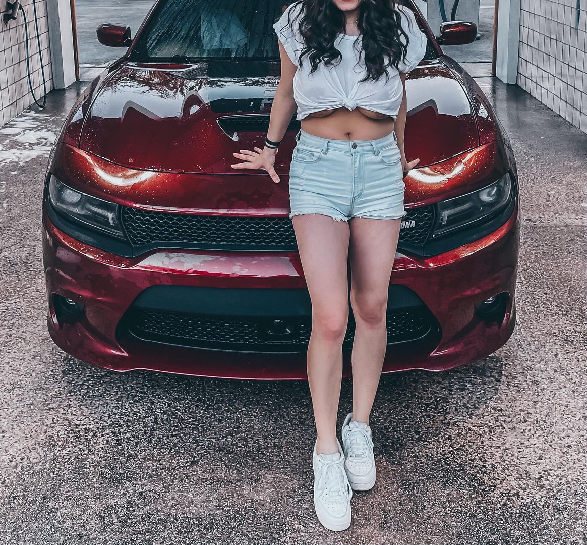 All nice and wet..... oh, and so is the car | Scrolller