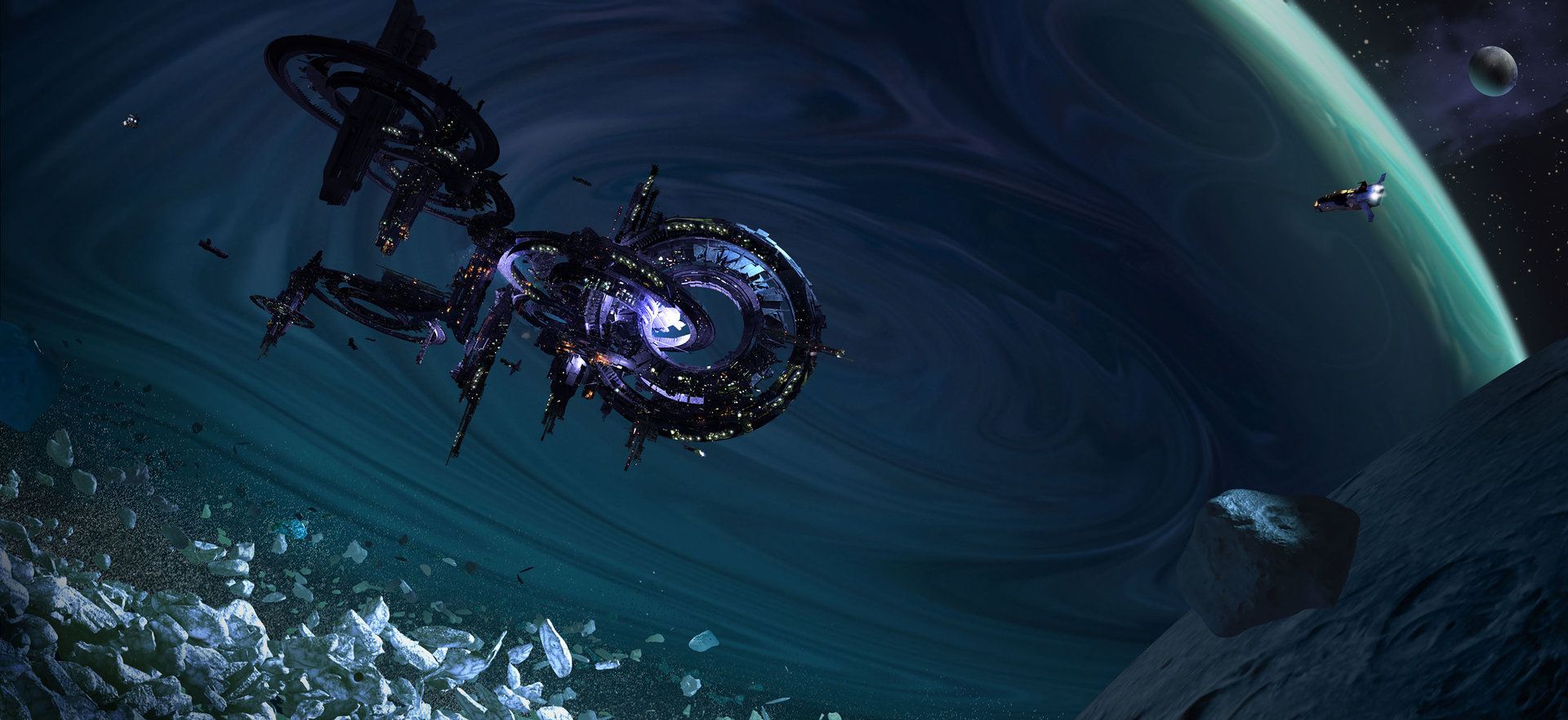 Allpoints Station by Fred Gambino | Scrolller