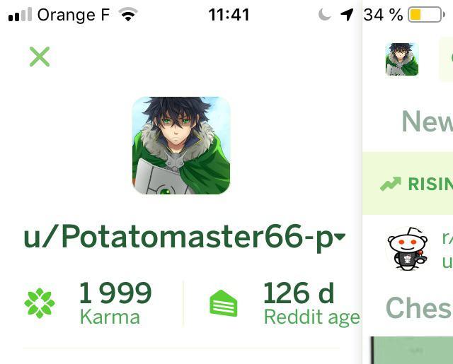 Almost at 2000 karma | Scrolller