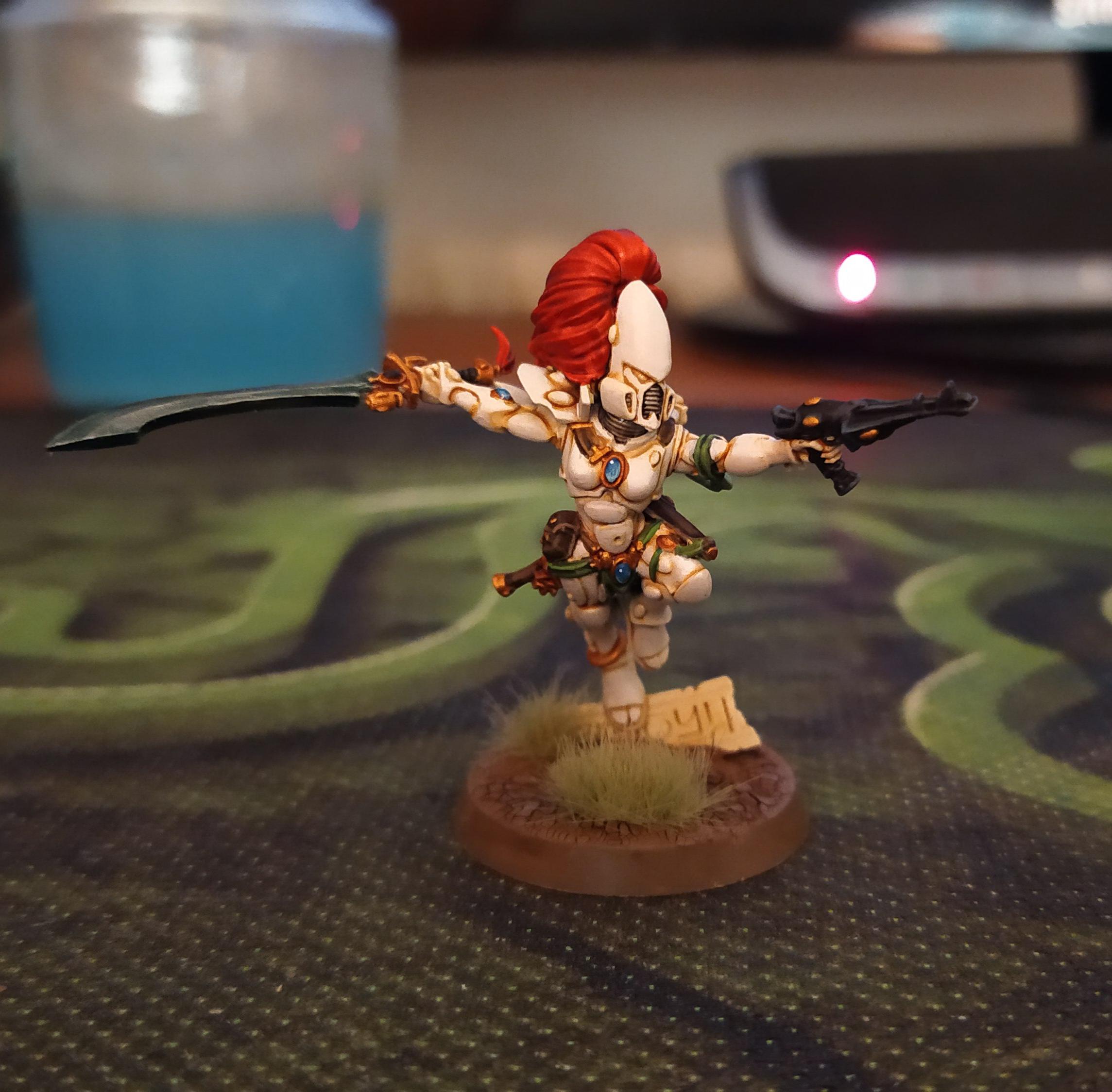 Almost finished painting my first howling banshee | Scrolller