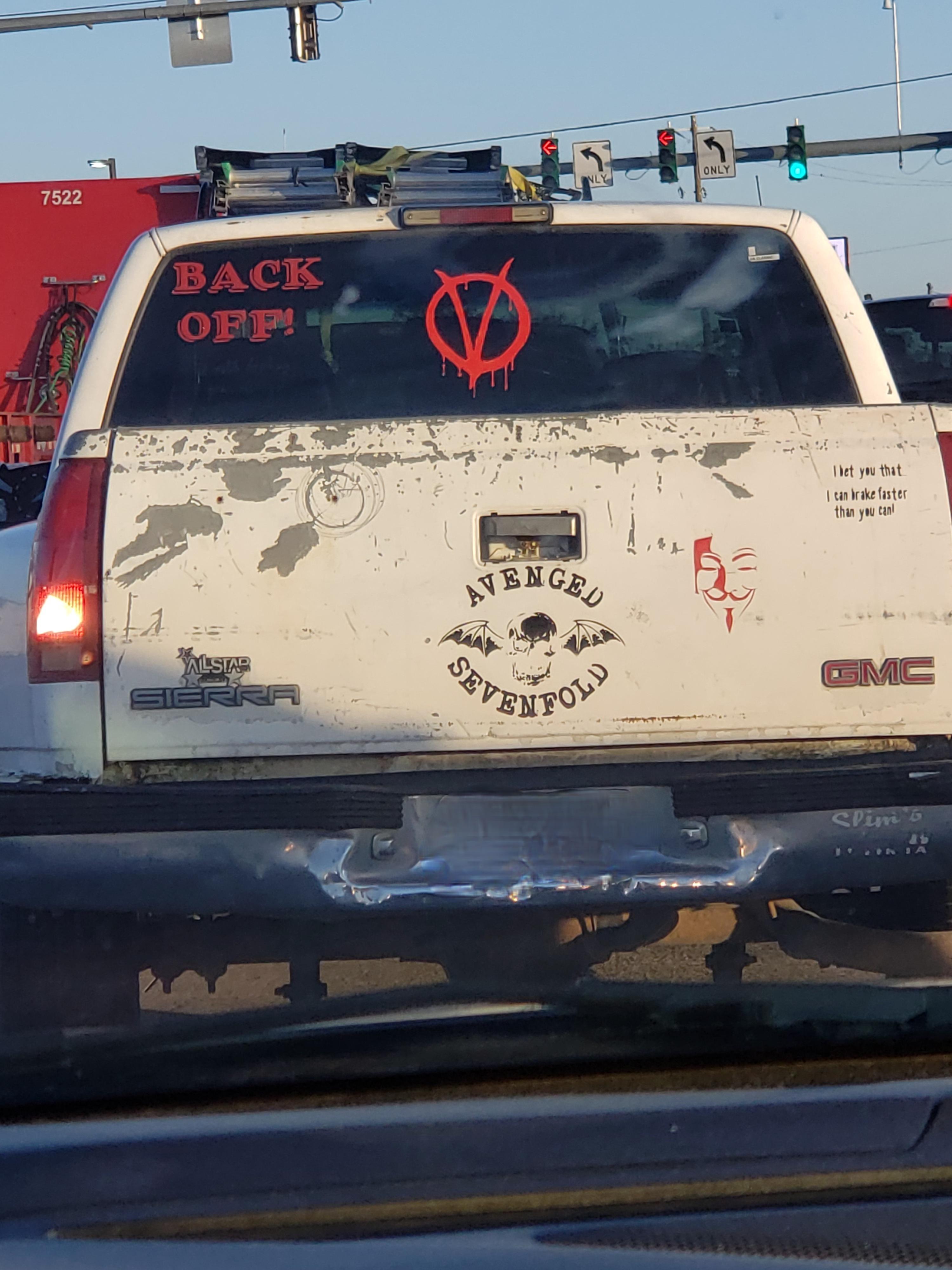 Almost scratched my front bumper on his truck's hard edge | Scrolller